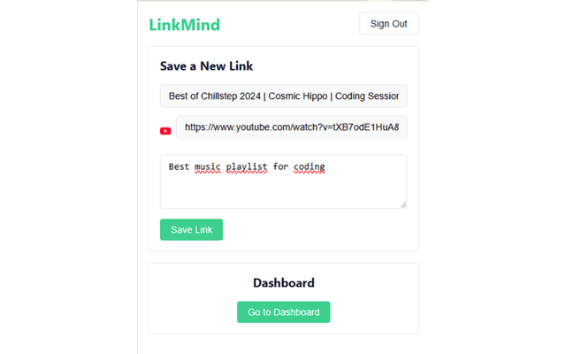 LinkMind - Smart AI Bookmarking